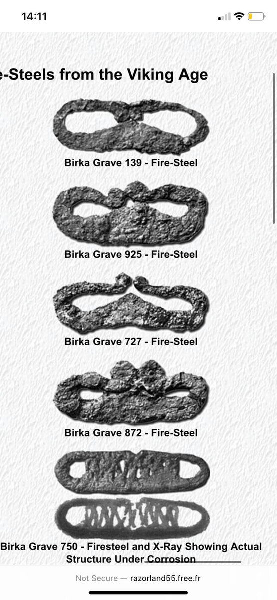 Viking Fire Steel - Medieval Flint & Steel – Bushman Survival