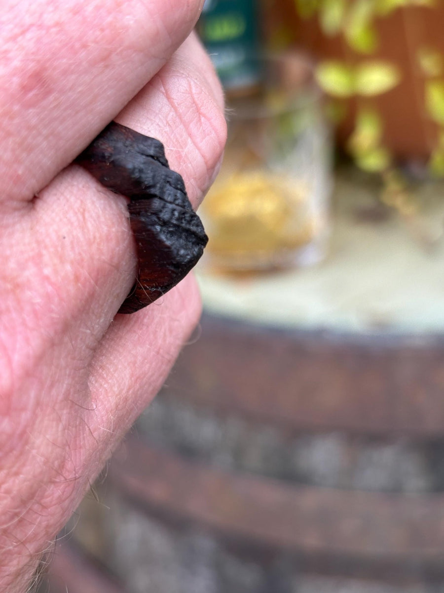 Whiskey Ring - 20 Year Old Whiskey Barrell Oak – Bushman Survival