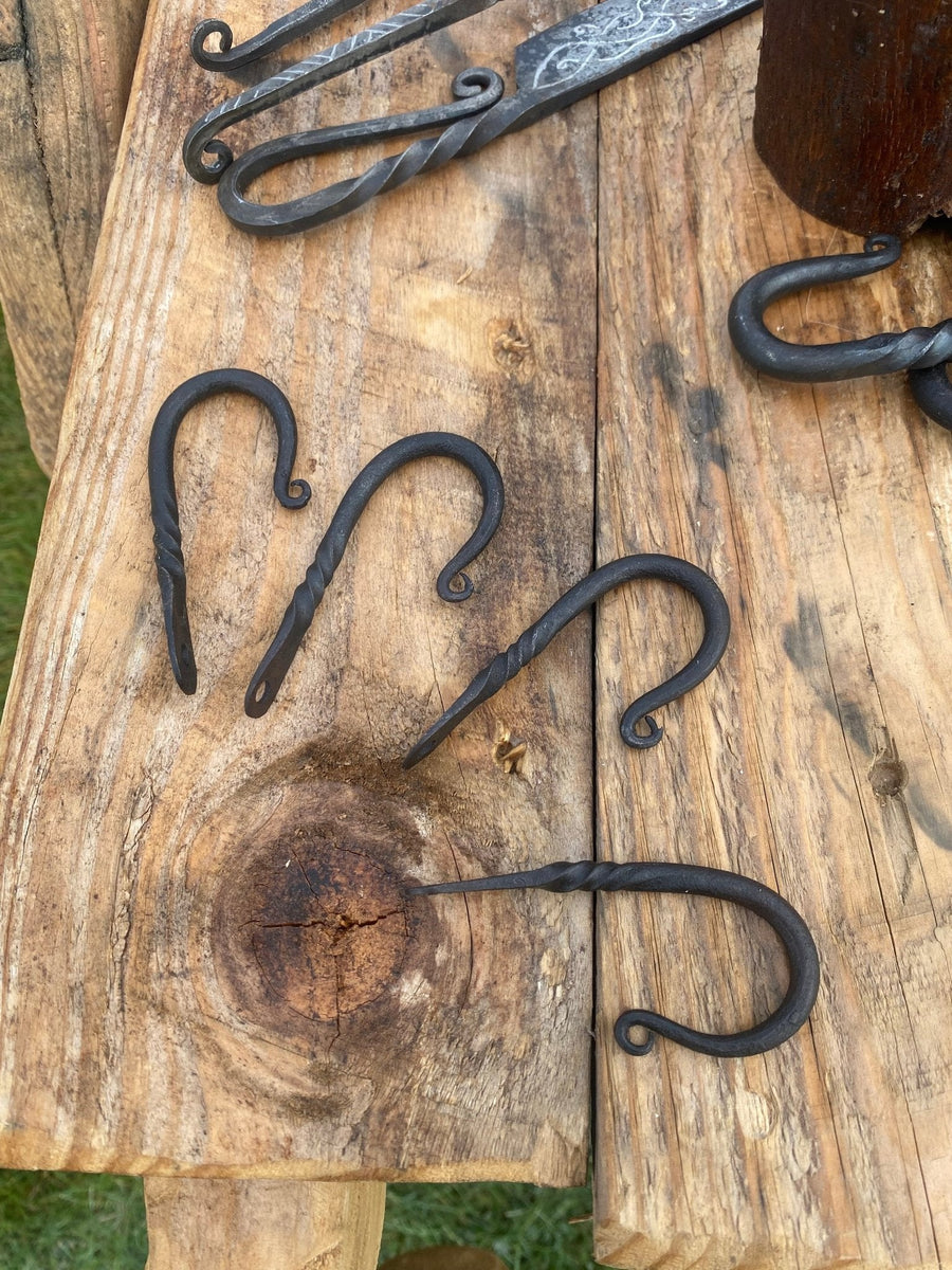 Hand Forged Steel Hooks - U Hooks – Bushman Survival